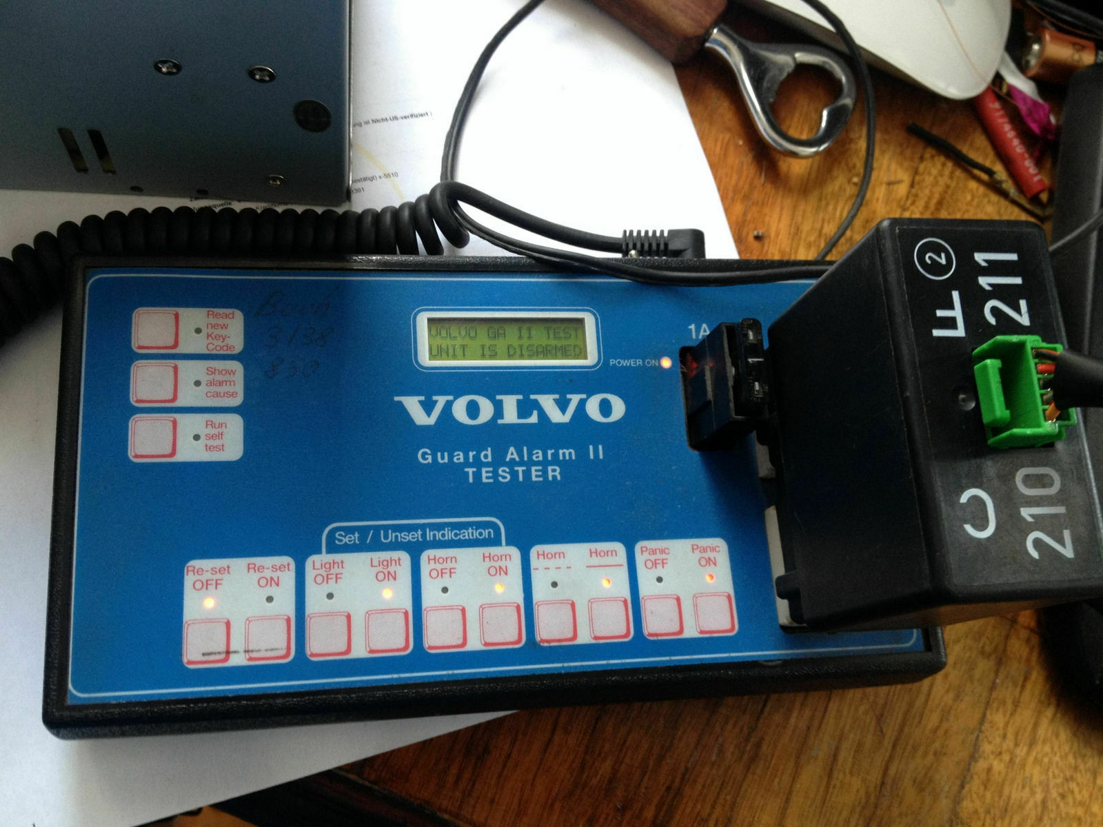 Tester : Fernbedienung für Zentralveriegelung nachrüsten : Volvo 850 ...