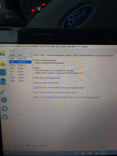 Fehlercode Lesegerät für Ford Focus - Seite 3 - Edit: ich habe auc...