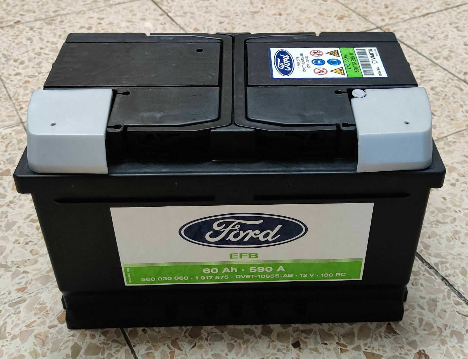 Img-20210927-165928 : Batterie Orginal Ford EFB 60AH 690A 1917575 neu ...