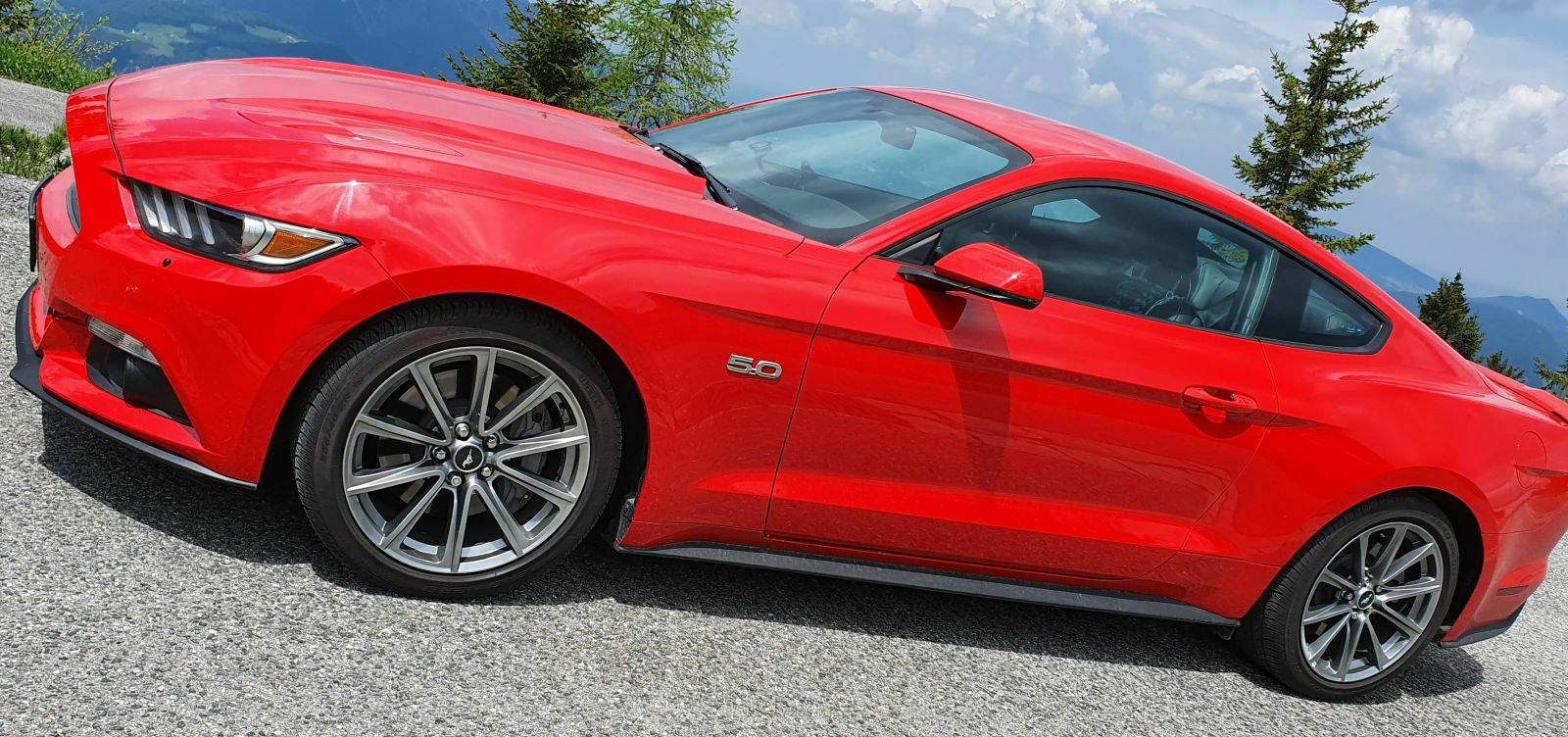-mustang-rot : Ford Mustang 6 5.0 Ti-VCT V8 Test : Testberichte ...