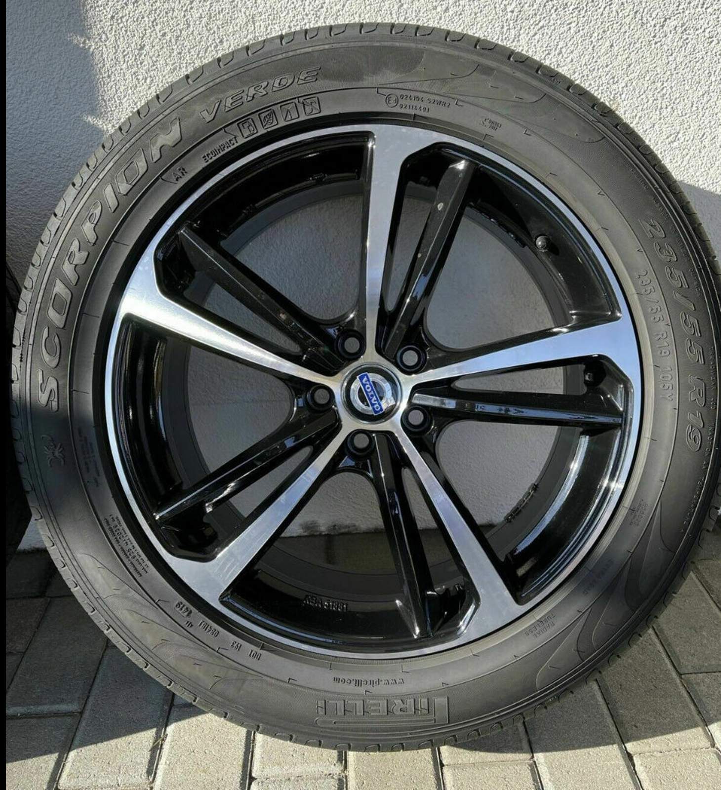 4 Sommerkomplett Räder Volvo XC60 R-Design ORIGINAL Räder : Biete