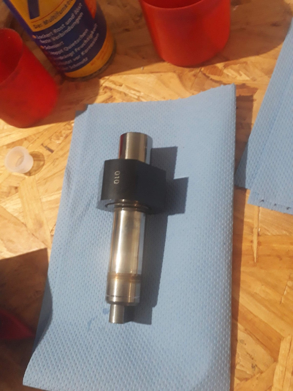 Nr.17 Pumpenwelle mit Exzenterantrieb : Austausch der O-Ringe der ...