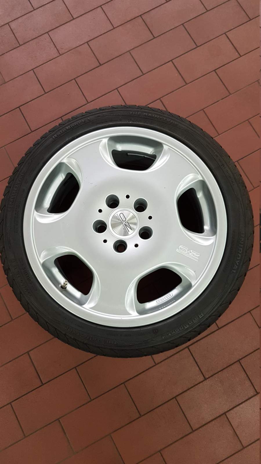 OZ Opera I Alu Felgen 8x17 Zoll ET 35 44055 mit Gutachten für Audi ...