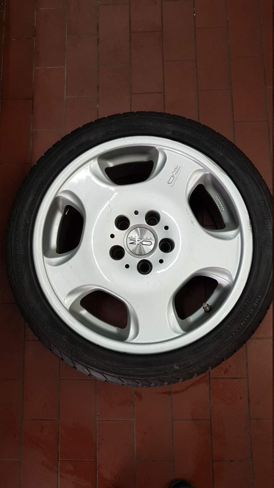 OZ Opera I Alu Felgen 8x17 Zoll ET 35 44055 mit Gutachten für Audi ...