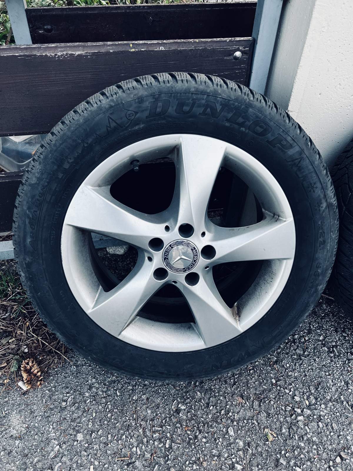 Original Mercedes Benz Winterkompletträder 225/55/17 (Continental ...