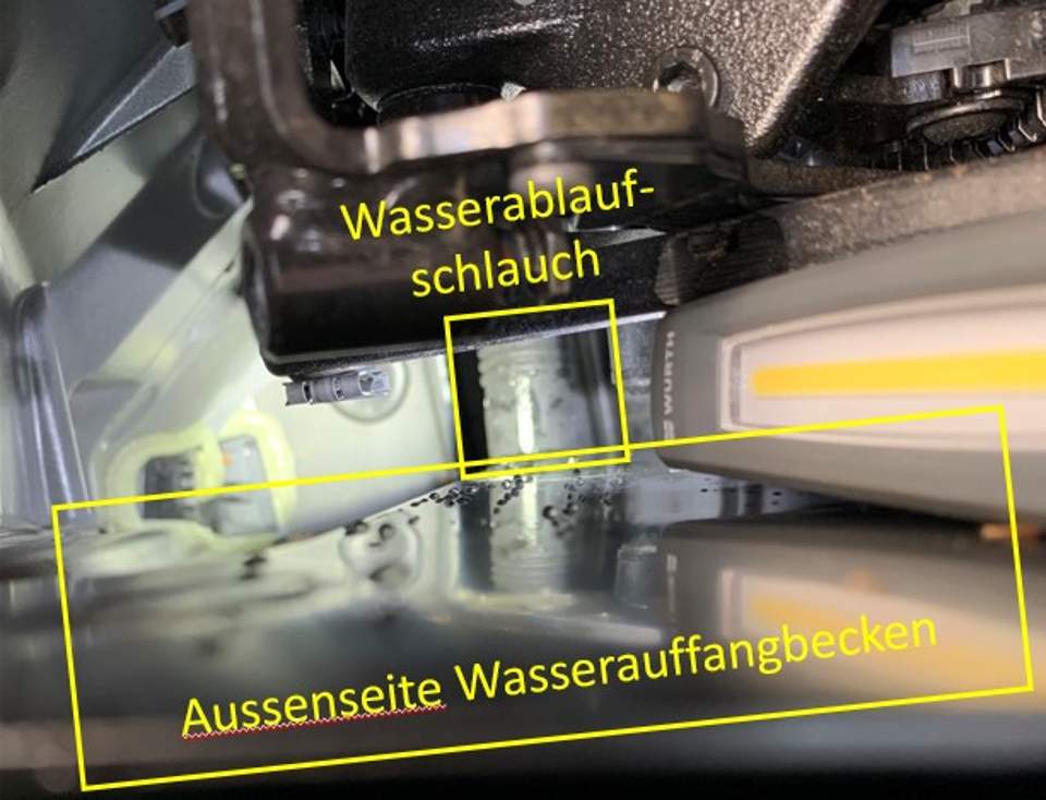 Vw Touran Wassereintritt B Saule