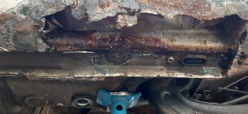 Golf 5 Schweller durchgerostet Rost-Rost-Rost - Seit...