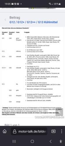 G12 / G12+ / G12++ / G13 Kühlmittel - Seite 4 - Scho...