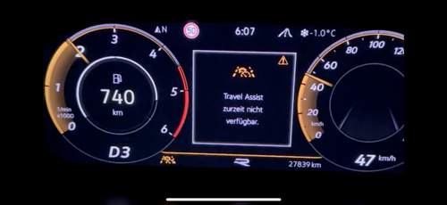 Travel Assist Nicht Verfugbar