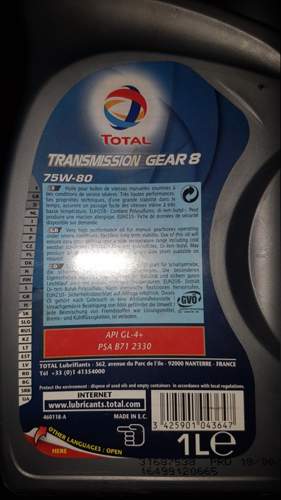 Füllmemge Getriebeöl? - Seite 3 - Fahrzeug: Peugeot 207 1,6 109ps B...