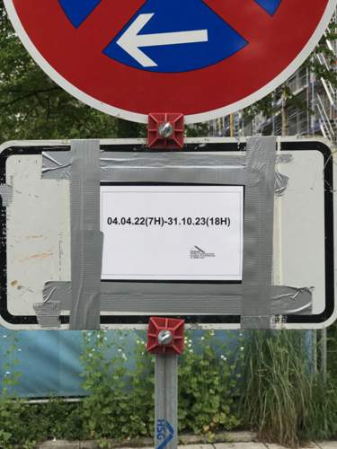 Halteverbot Mit Uhrzeit