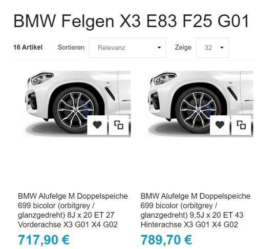 BMW 892 M Felgen auf X3 G01 - Seite 2 - Die typische deutsche Demok...