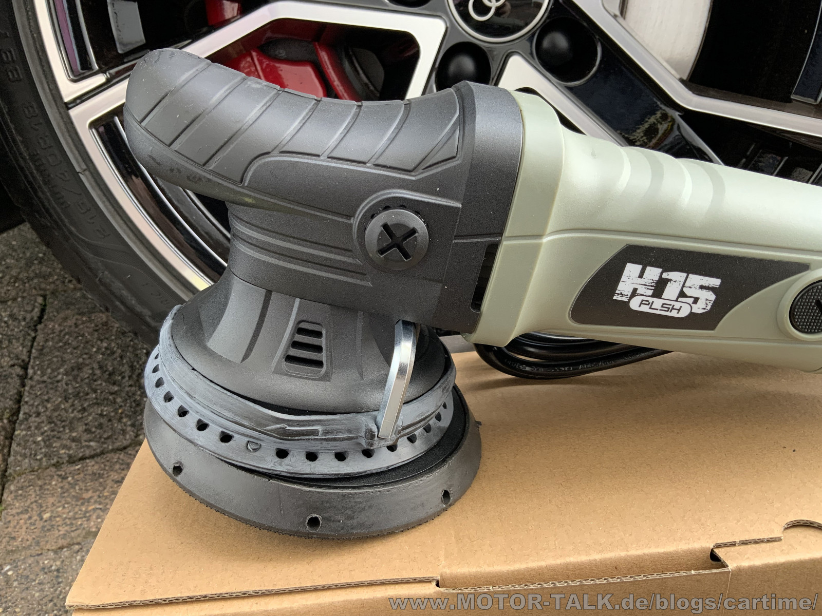 Detail I : PLSH H15 Exzenter & FLEX PXE 80 Poliermaschine wieder mal im ...