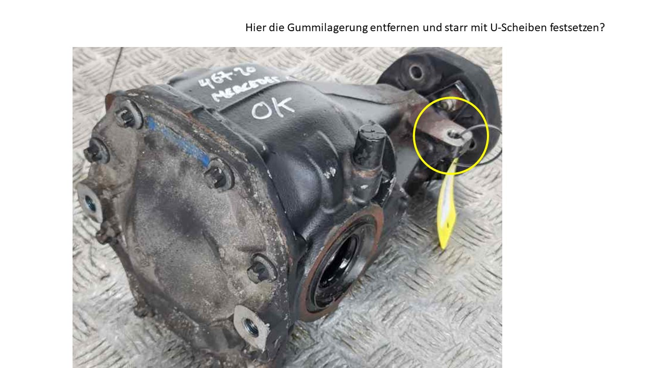 Gesteckte Antriebswelle Ausbauen