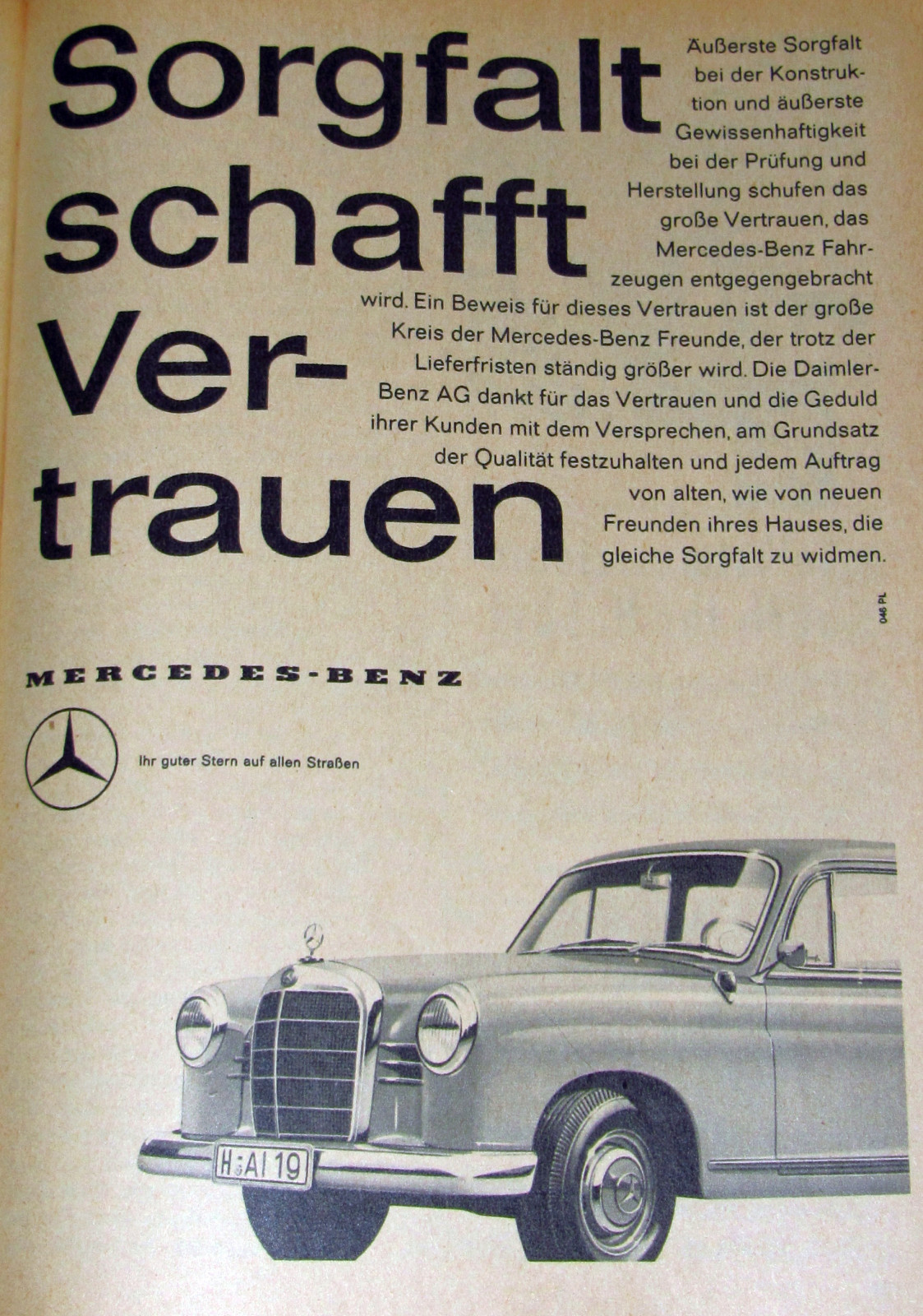 Autowerbung : Autowerbung damals (und ein bisschen heute) : Topic: Off ...