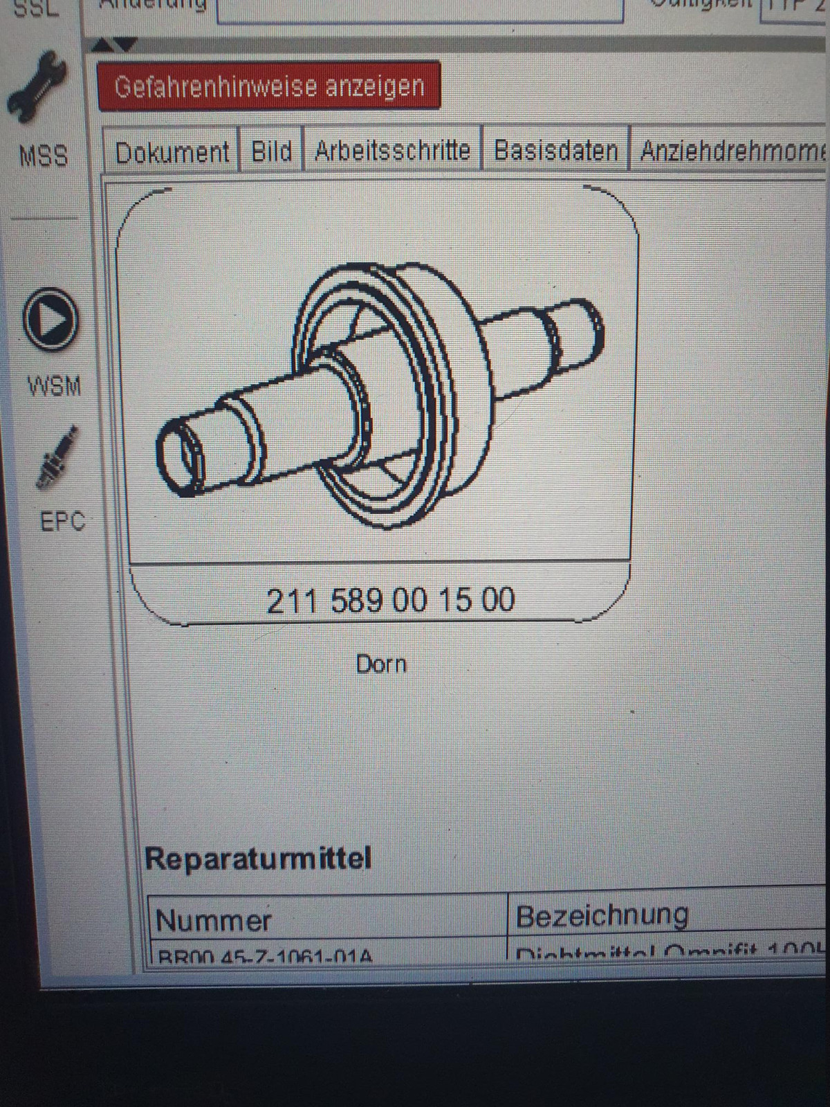 Gesteckte Antriebswelle Ausbauen