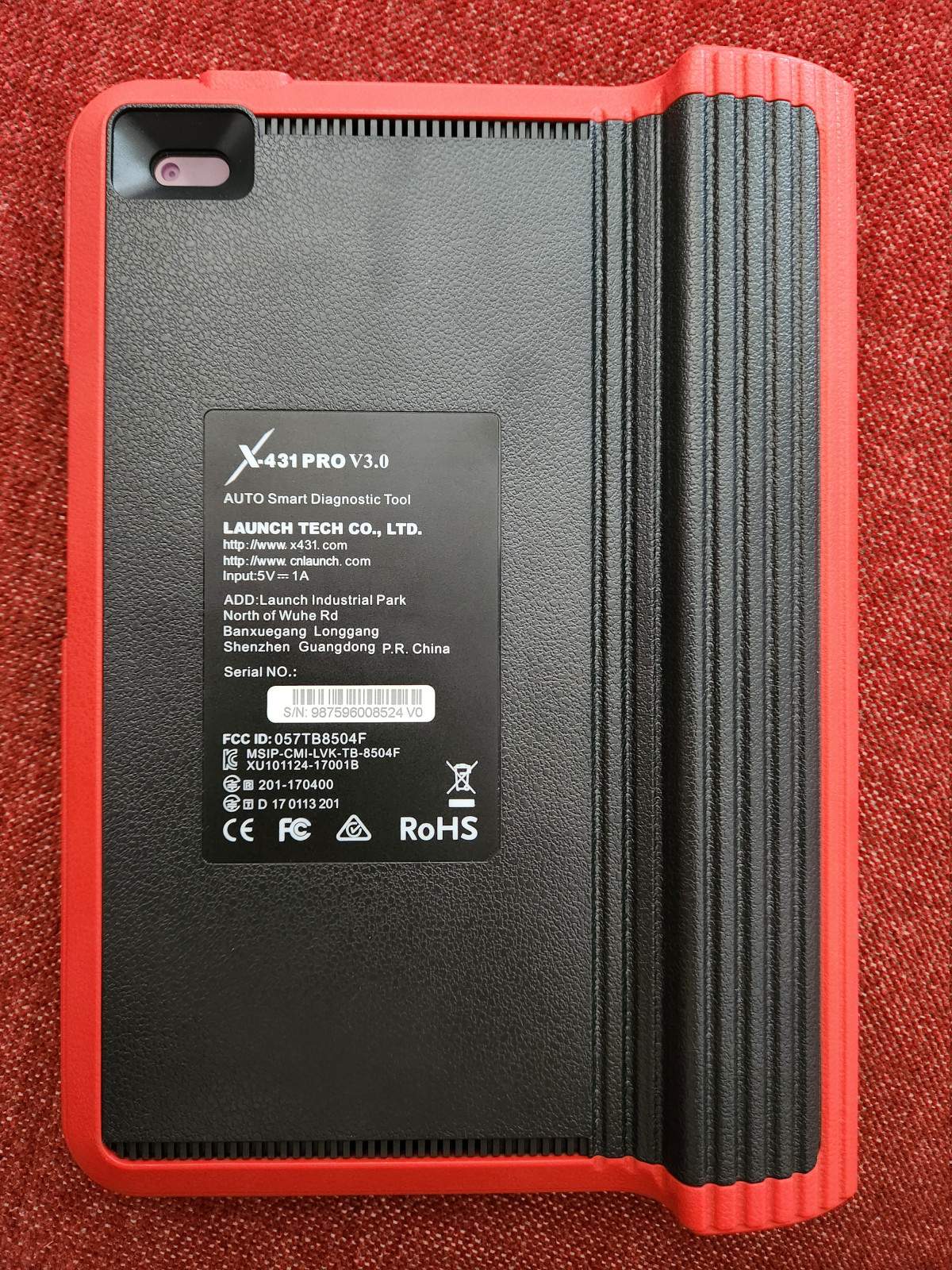 Tester : OBD Diagnosegerät Launch X431 Pro V 3.0, registriert bei ...