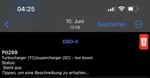 E 320 CDI (OM642) Fehlercode P0299 P2359 obwohl vieles neu - Seite ...