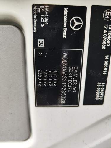 Farbcode finden von einem Mercedes Sprinter - Seite ...