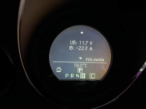 Displaymeldung Rot Batterie P0620 - Startseite Forum Auto Mercedes ...