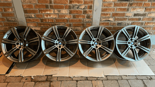 Original bmw 20 zoll felgen sternspeiche 736, ferric grey g05, g06 : Biete