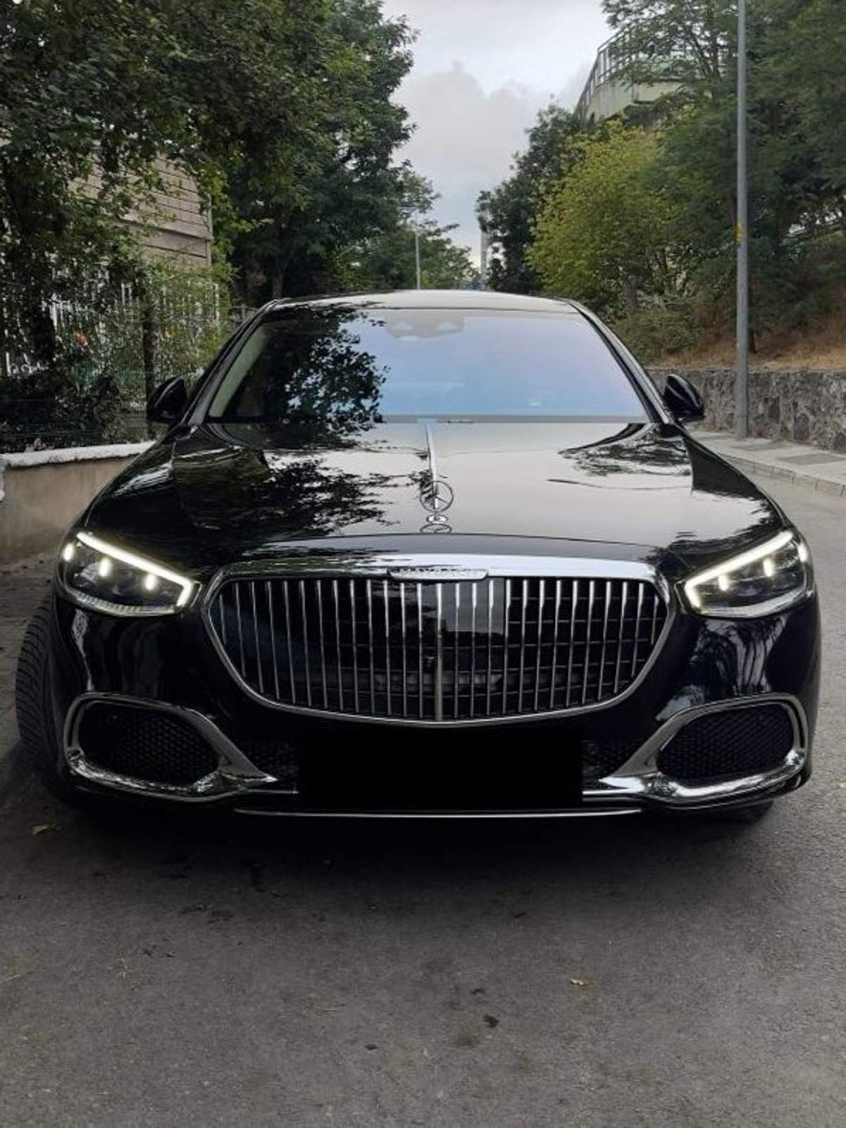 Maybach front : Mercedes S-Klasse W223 580 4MATIC Maybach Test ...