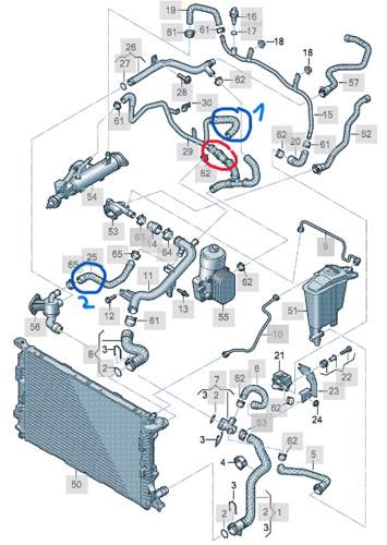 Temperaturschwankungen TDI; Motor wird schlecht warm...