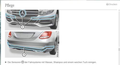 Radarsensorik Verschmutzt Mercedes