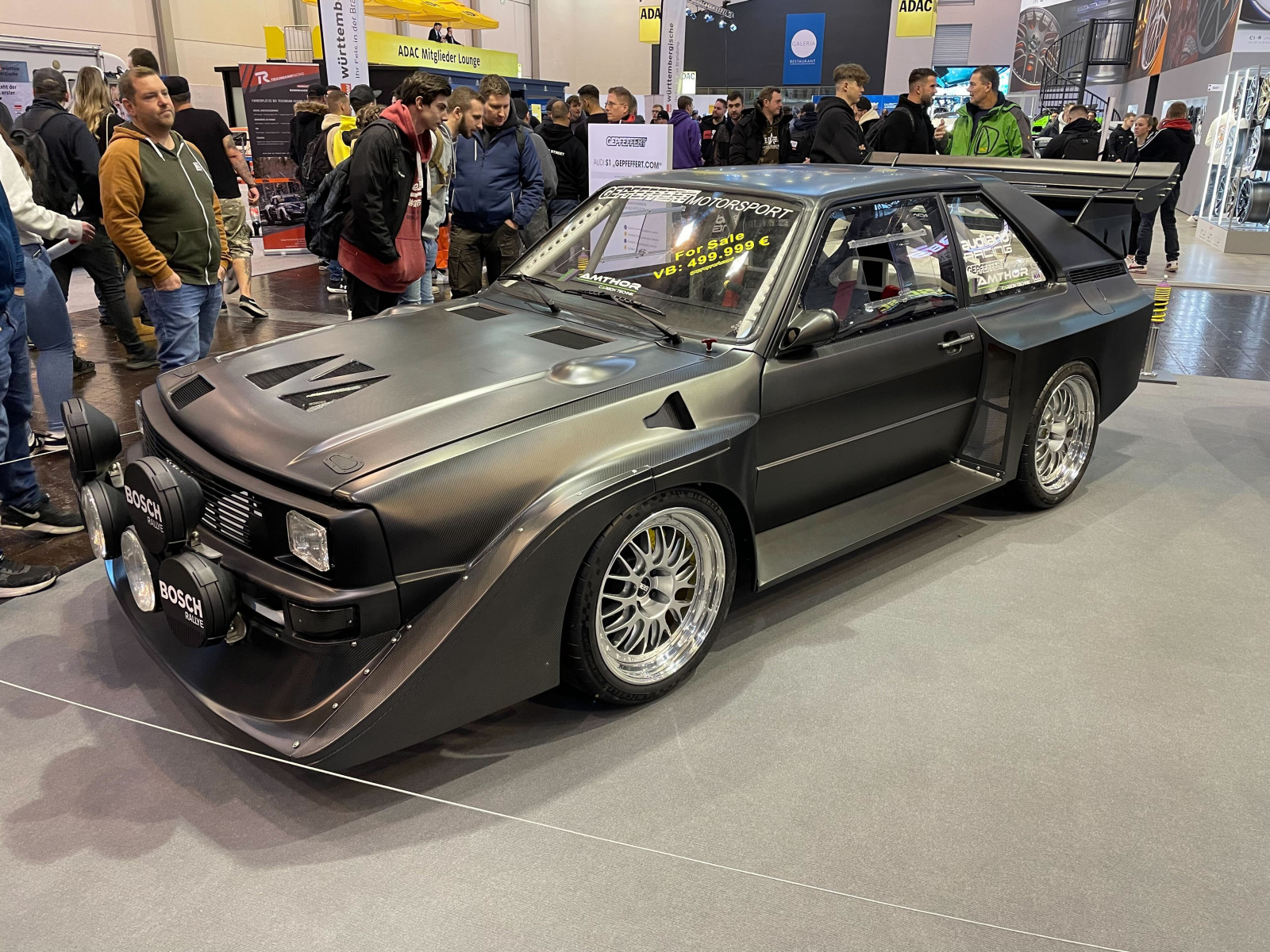 "gepfeffert" Audi S1 E2 "Carbonmonster", Instagram: @gepfeffert : Essen-Motor-Show 2023 : RT ...