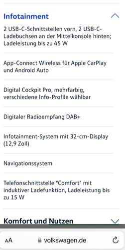 Discover Pro Max vs. Standard - Startseite Forum Auto Volkswagen Pa...