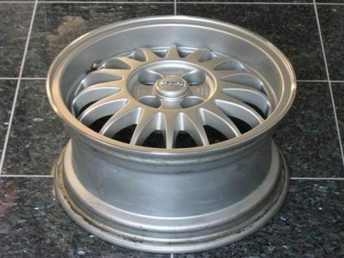 4x Ronal R8 Felgen 7x15 ET37 4/108 Audi 80 90 Typ 85 89 B3 B4 Alufelgen ...