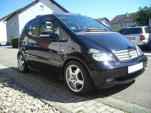 A-Klasse A210 Evolution AMG-Paket mit H&R-Fahrwerk 8-fach bereift : Biete