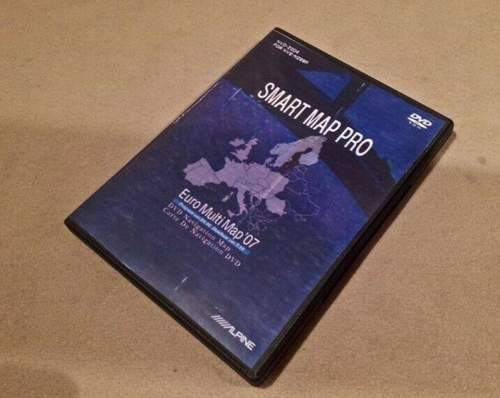 Alpine Euro Multi Map '07 - Smart Map Pro Karten DVD NVD-Z004 : Biete