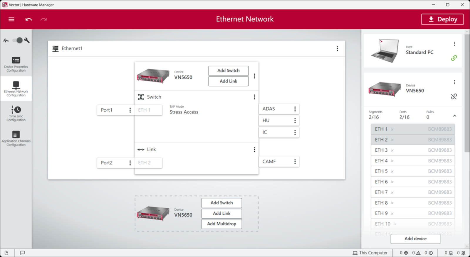 Biete Vector VN5620 Netzwerk-Interface Automotive Ethernet, CAN/CAN FD ...
