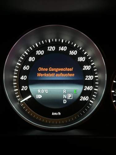 Mercedes Ohne Gangwechsel Werkstatt Aufsuchen
