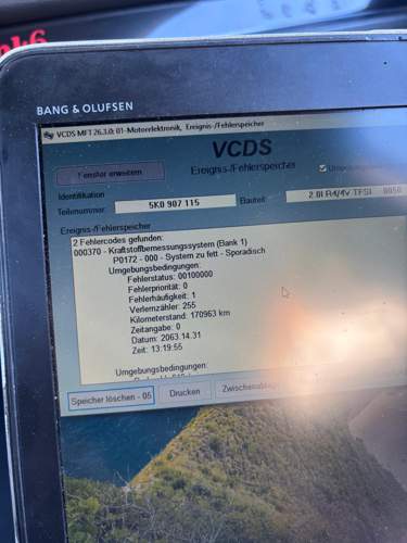 Golf 6 gti Fehlercode Kraftstoffbemessungssystem (Bank 1) P0172 - 0 ...