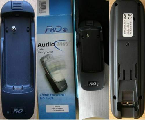Handyhalter FWD 2000 SonyEricsson K750i W800 W810 : Biete Car Audio