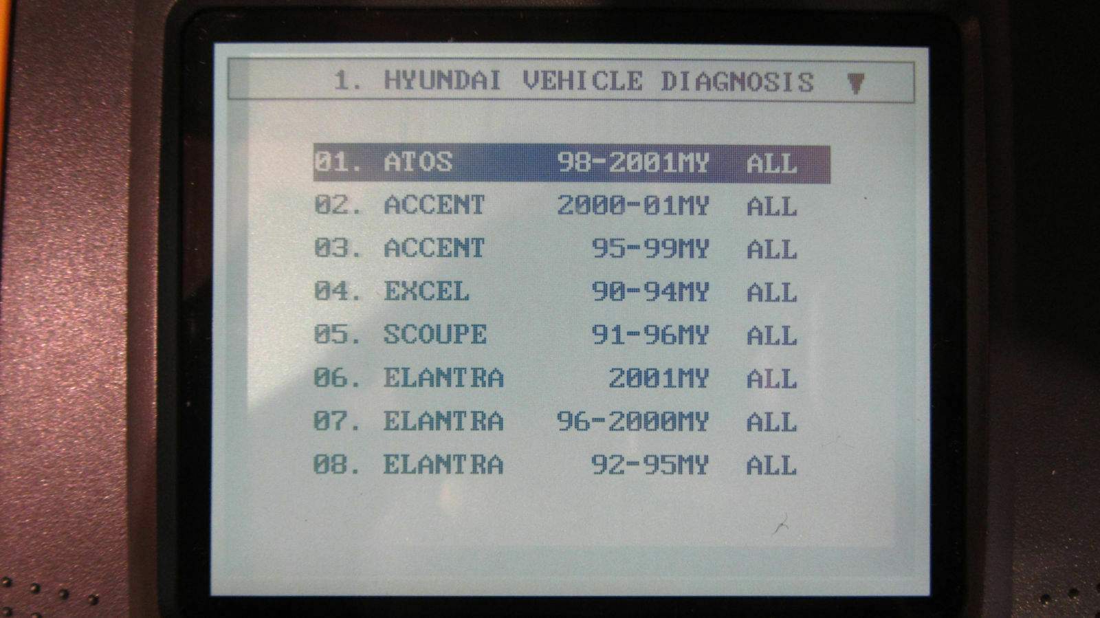 Hyundai Kia Hi Scan Diagnosegerät Diagnosetester : Biete