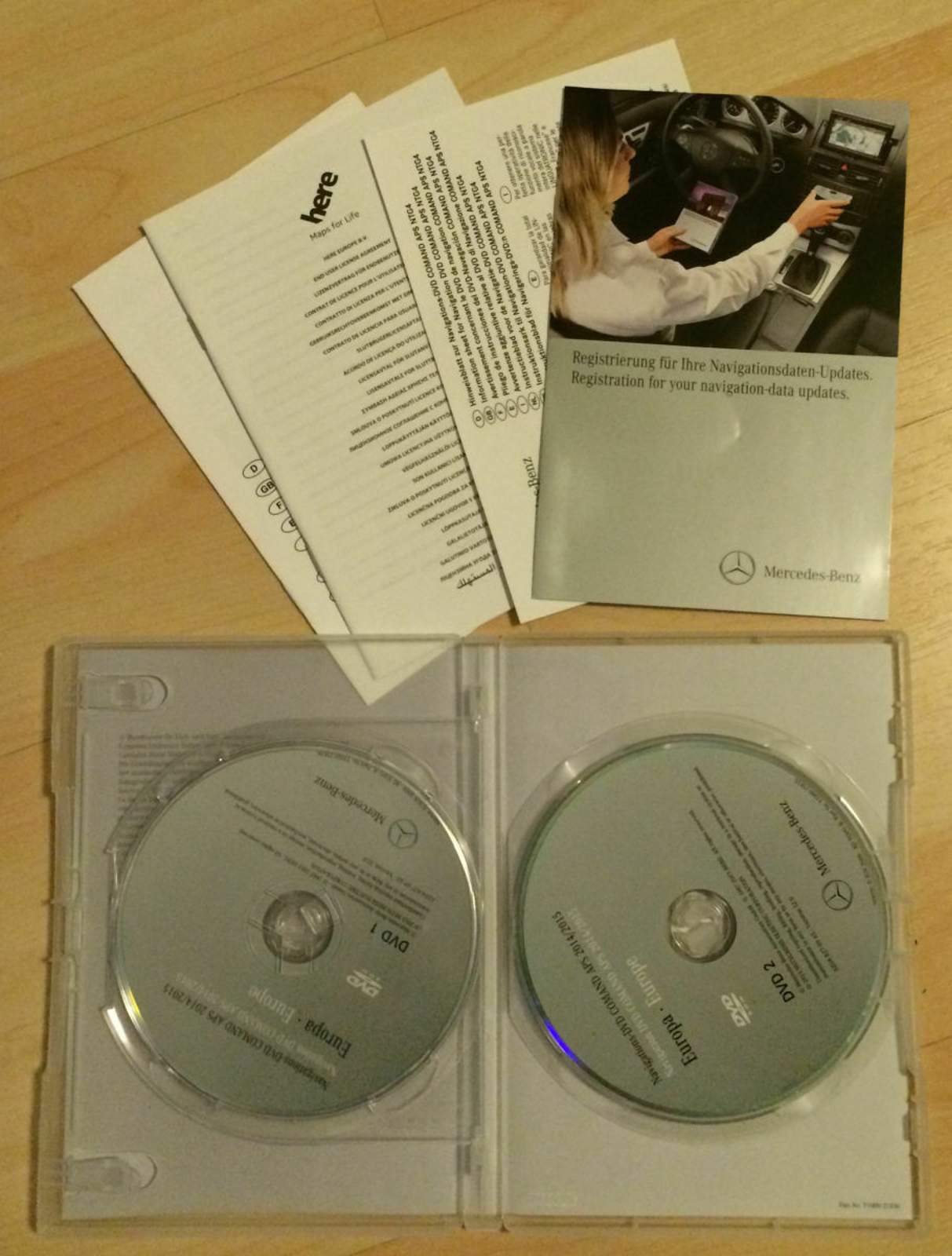 Mercedes-Benz Navigations-DVD Comand APS 2014/2015 NTG4 : Biete