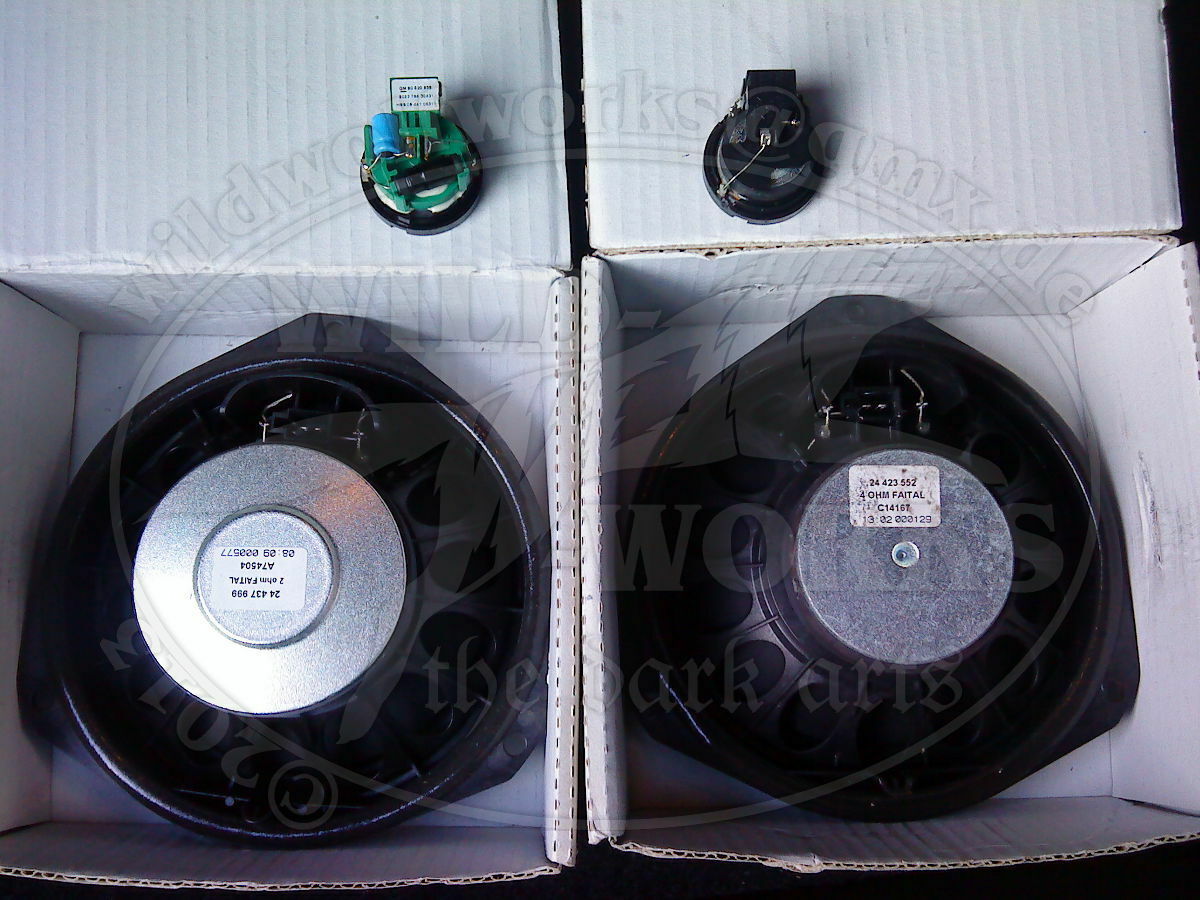 Opel 180mm Premium Woofer 2Ohm (GM 24437999) für die Hintertüren ...