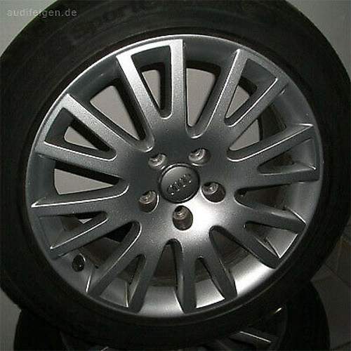 Original Audi S-Line Felgen 17 Zoll + Dunlop Reifen 235/45 : Biete Audi