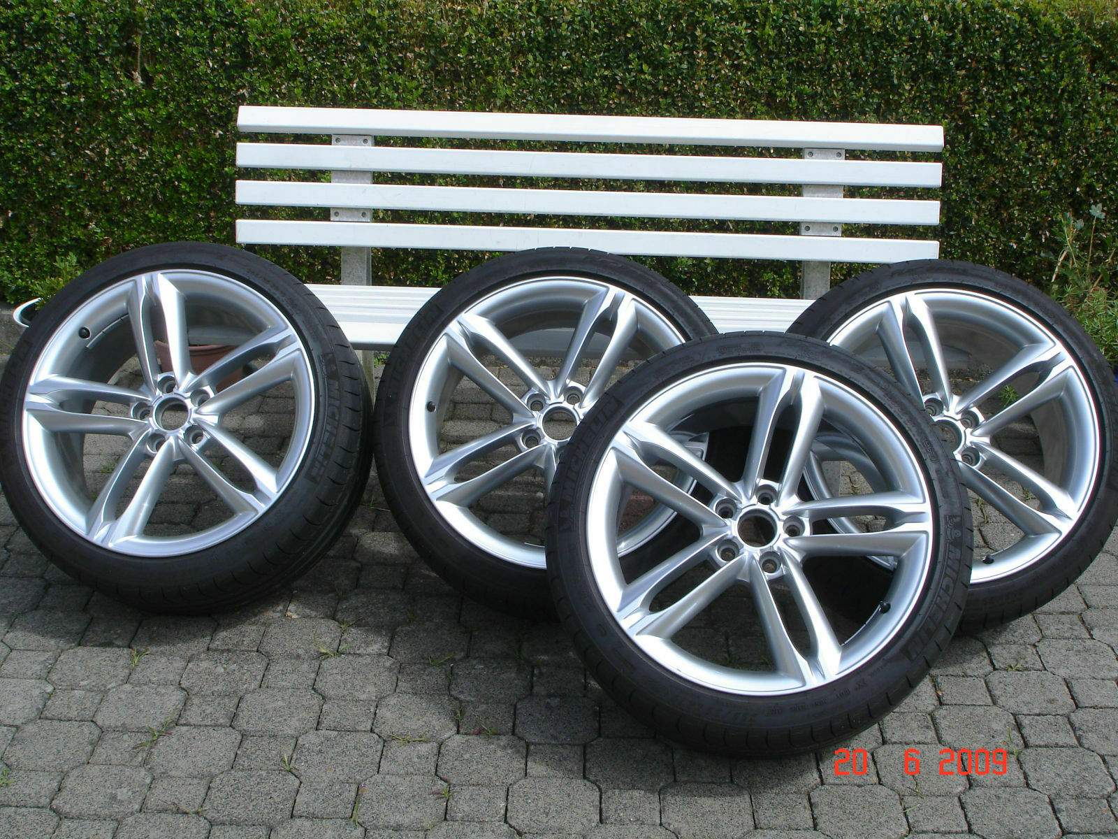 Original Audi TTS Felgen Doppelspeichen Reifensatz 19 Zoll 9J 52ET TT ...