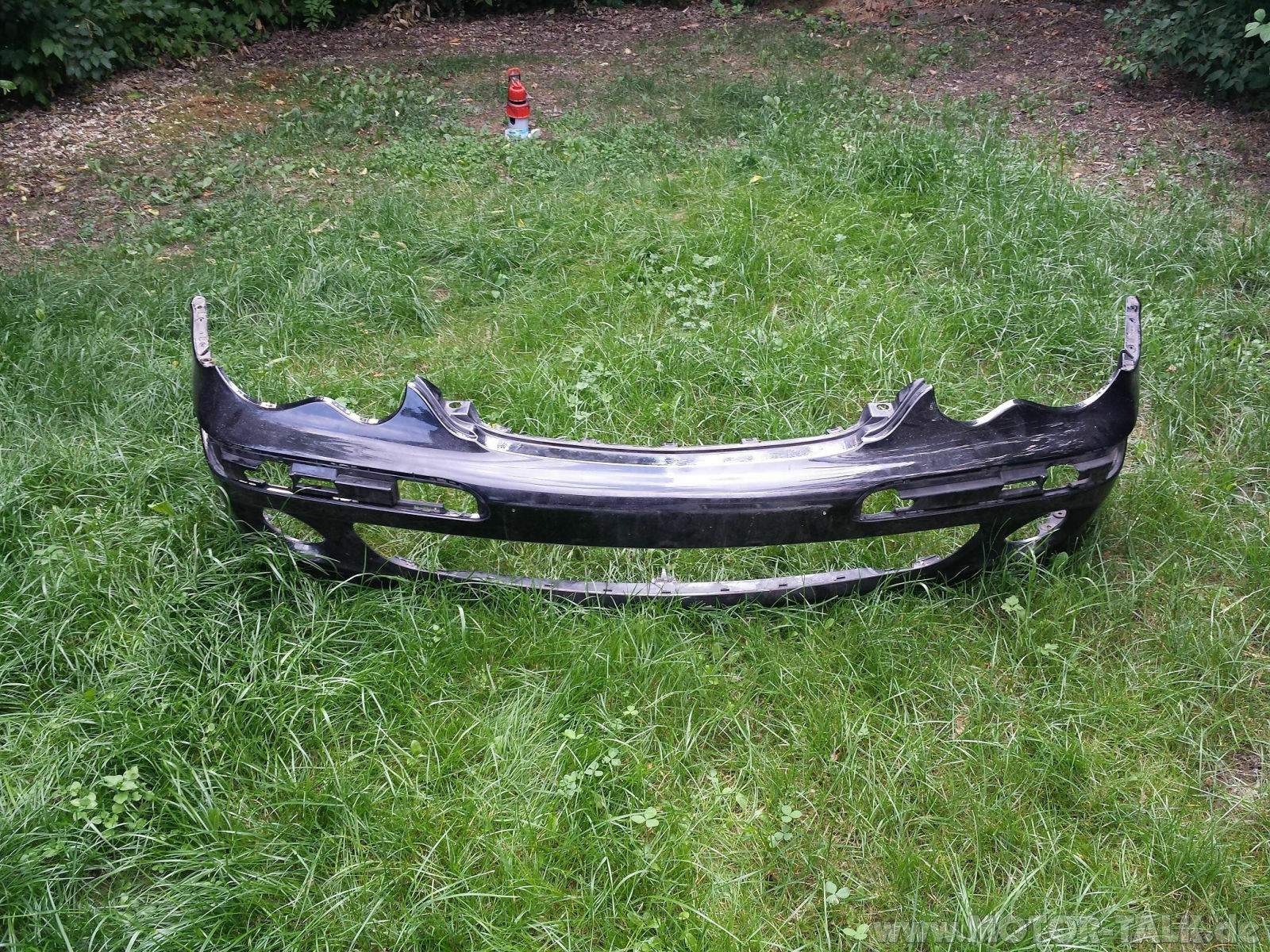 Original Mercedes-Benz W203 Mopf Frontstoßstange in obsidianschwarz ...