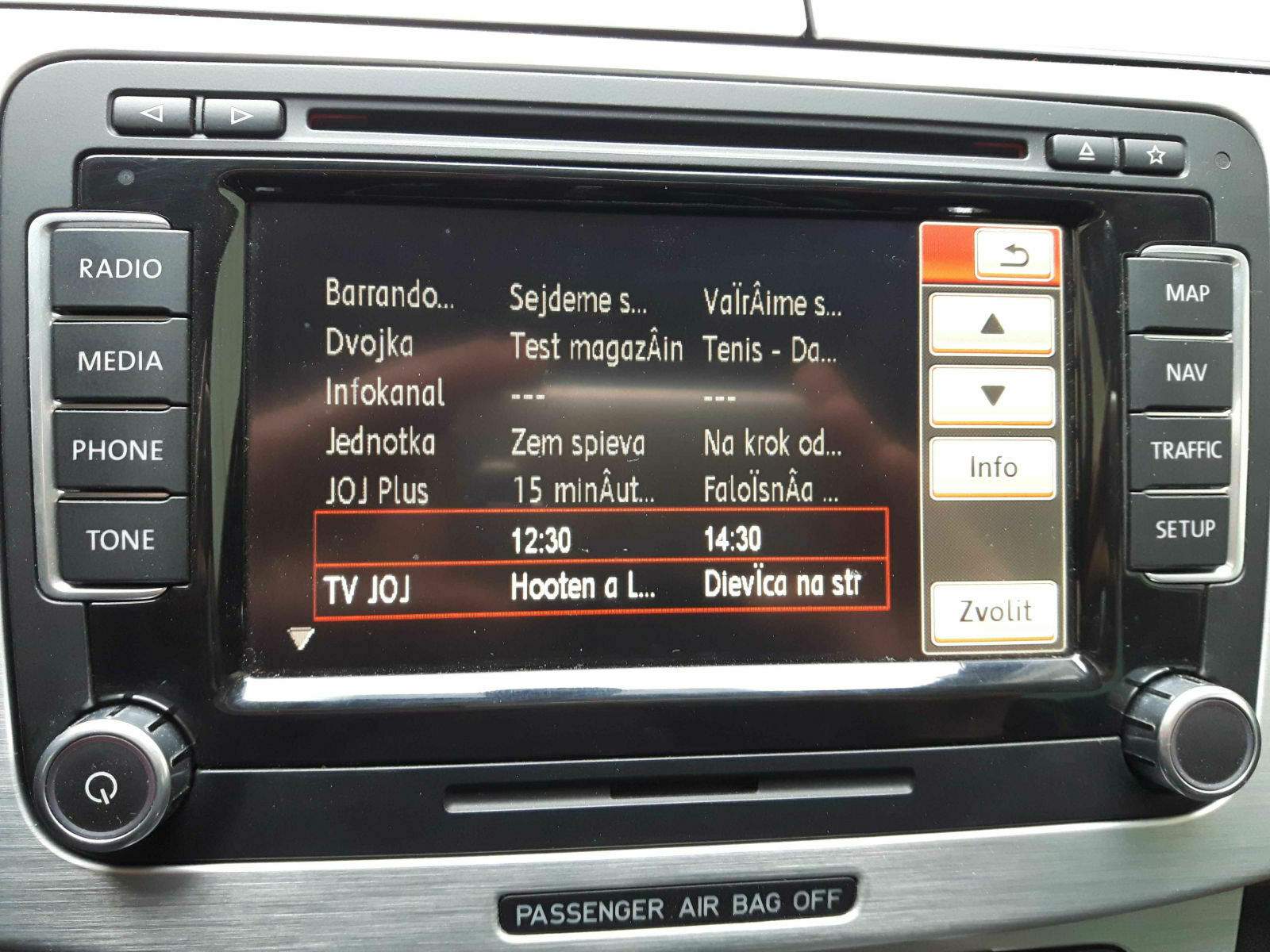 Original VW rote Beleuchtung RNS 510 Navigation RNS510 LED ohne Kraetze ...