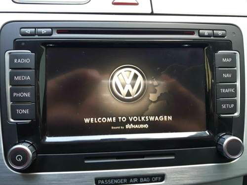 Original VW rote Beleuchtung RNS 510 Navigation RNS510 LED ohne Kraetze ...