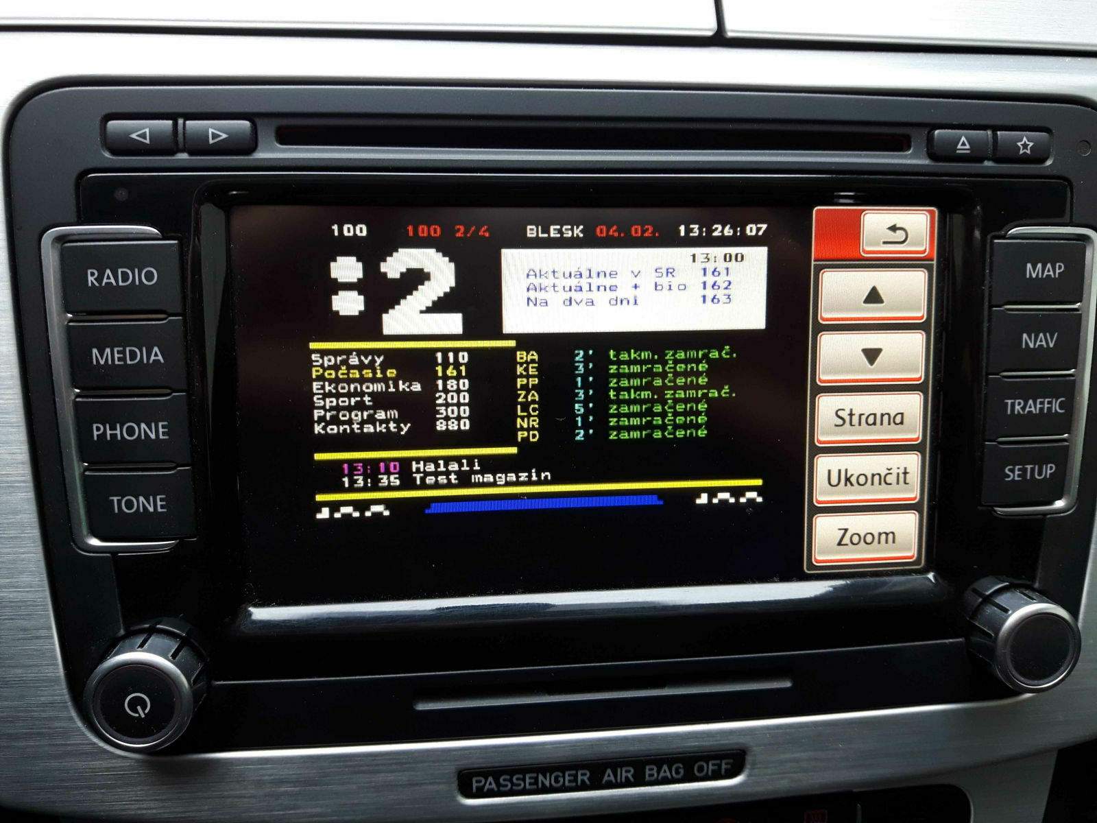 Original VW rote Beleuchtung RNS 510 Navigation RNS510 LED ohne Kraetze ...