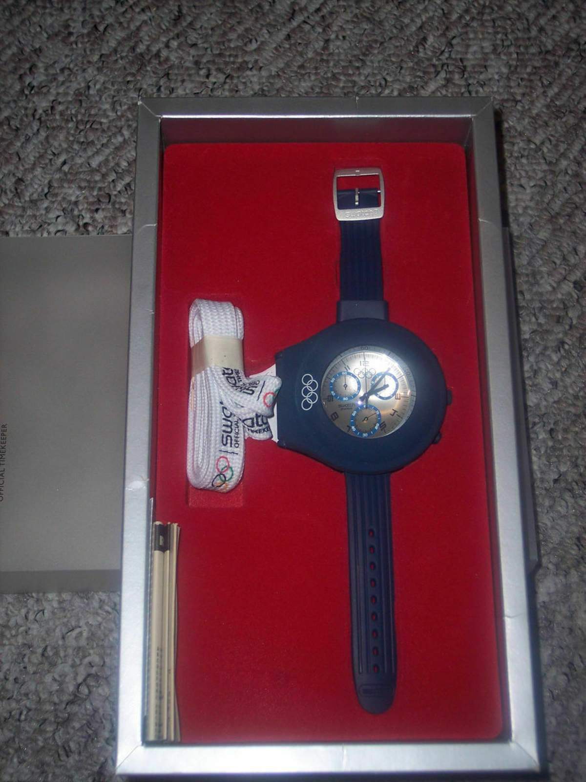 Swatch Olympia Special Athen RUN TIME NEU nie getragen + OVP : Biete