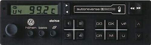 VW Radio Delta 86 : Suche