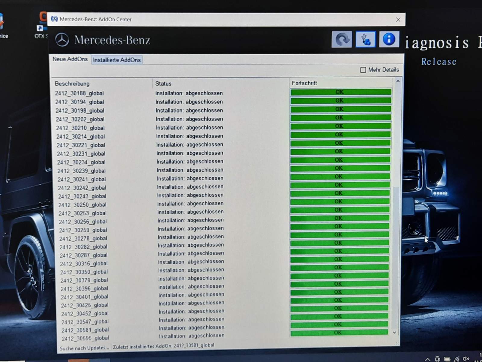 Xentry DAS WIS Diagnosegerät Laptop Mercedes Diagnose ODB vollwertiges ...